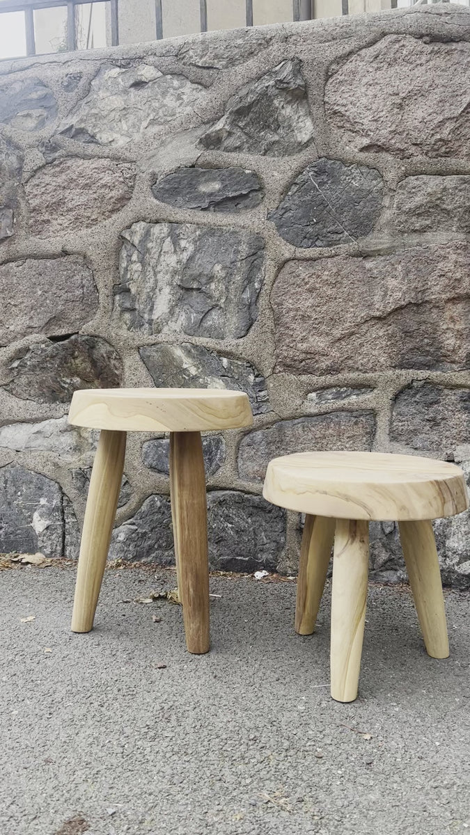 Rund Krakk eik liten – Alabaster Studio